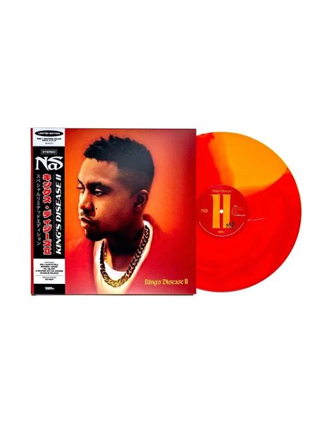 Nas Kings Disease Ii Red And Orange Vinyl Pop Music