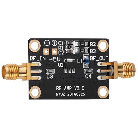 High Linearity Broadband Rf Amplification 0 05 6g Medium Power Amplifier Module Controller Color