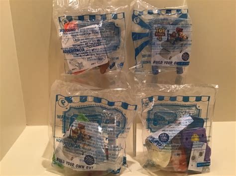 Mcdonalds Disney Toy Story 4 Happy Meal Toys 5 Woody 7 Jessie 9 Rex
