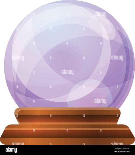Magic Globe Glass Icon Cartoon Of Magic Globe Glass Vector Icon For Web Design Isolated On