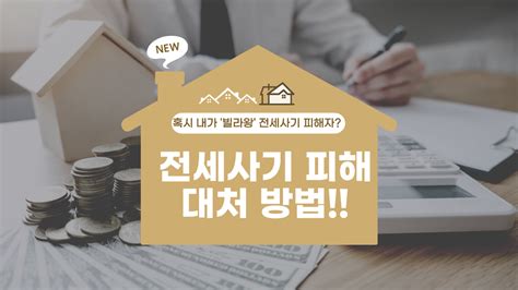 전세사기 피해 당했다면 이렇게 해결하자전세 사기 피해 대처 방법