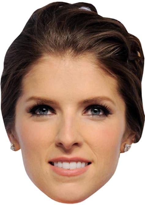 Anna Kendrick Celebrity Party Face Fancy Dress Celebrity