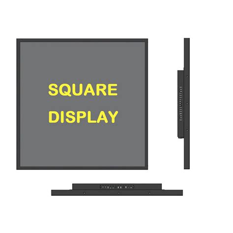 33 Square Lcd Display Panel Module Custom Shelf Displays Sunul