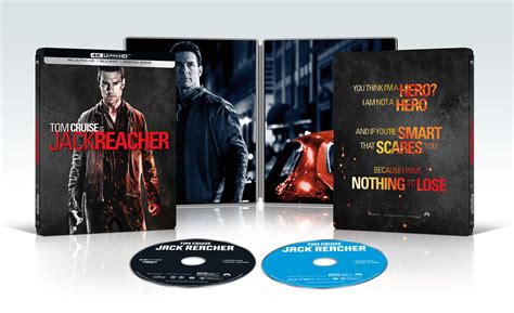 Best Buy Jack Reacher Steelbook Includes Digital Copy 4k Ultra Hd