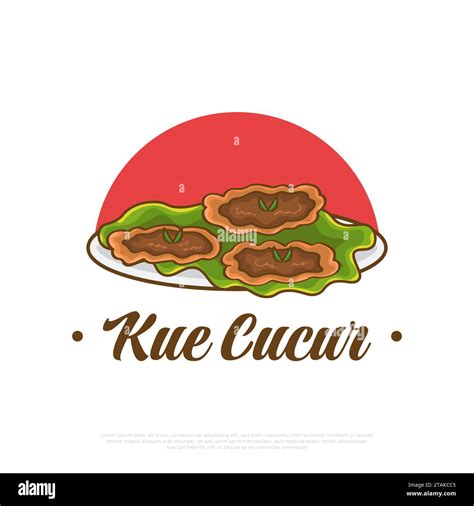 Kue Cucur Illustration Traditional Snack From Southeast Asia