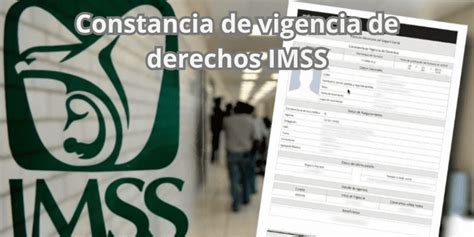 Constancia De Vigencia De Derechos Qué Es Para Qué Sirve Y Cómo