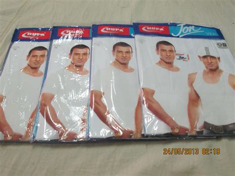 Fashion Mens Apparel Inner And Sleepwear Vests 4 Pc Pack