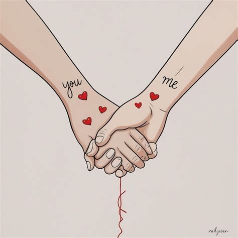 Uma Promessa De Amor Para Sempre Para Ti E Para Mim Imagem Premium