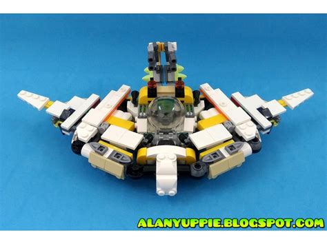 Lego Moc Transformer Submarine From Lego Creator 31115 Space Mining