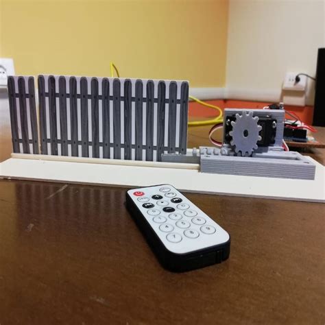 Automatic Gate With Ir Sensor And Arduino Files To Download And To 3d Print For Free 3dpea