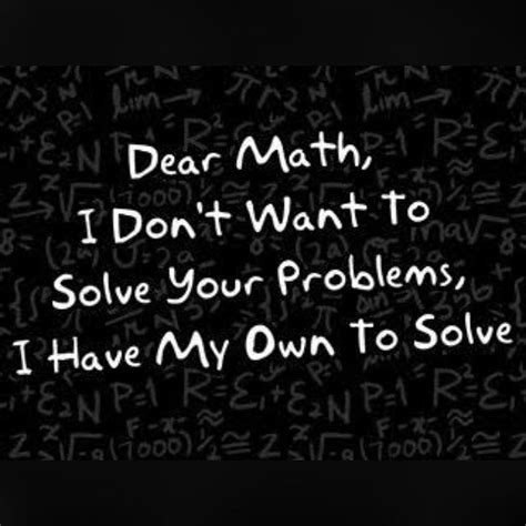 I Hate Maths Quotes