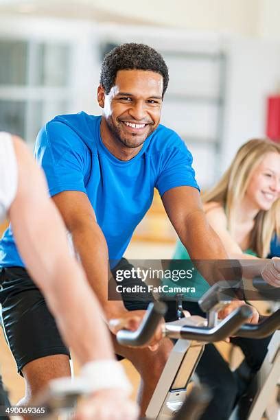 Gym Cycle Class Photos And Premium High Res Pictures Getty Images