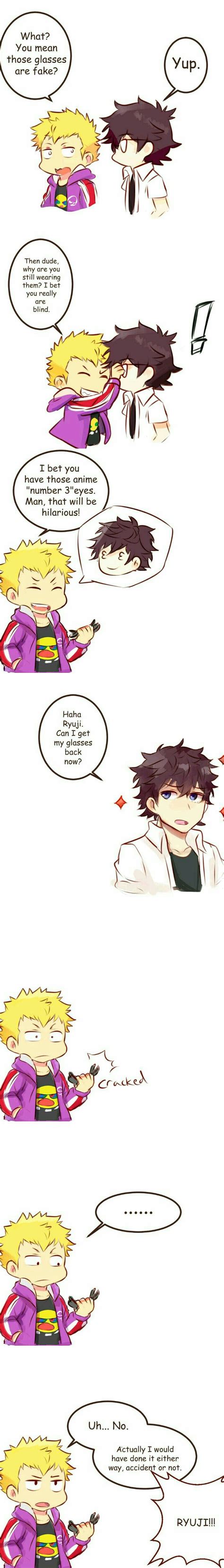 Persona 5 Akira Kurusu Ryuji Sakamoto Anime Persona 5 Chistes