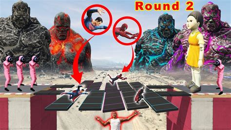 Lava God Franklin Shinchan Squid Game Part YouTube