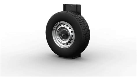 Spare Wheel Carrier Lockable Truck Hidrive Service Body Accessory