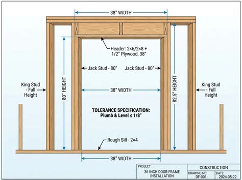 Rough Opening Dimensions For 36 Inch Doors George Group