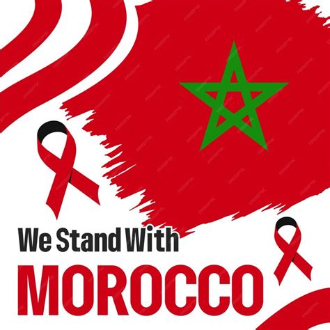Priez Pour Le Tremblement De Terre Au Maroc Carte De Condoléances
