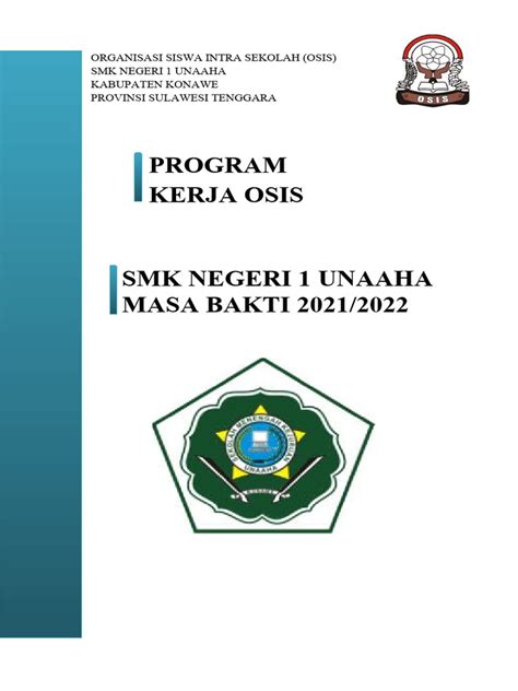 Cover Program Kerja Osis 2021 Pdf