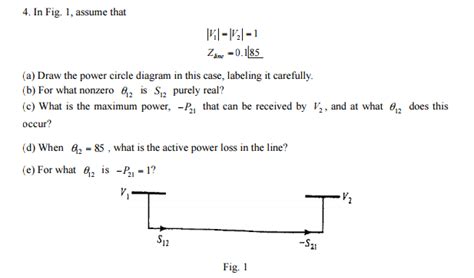 In Fig Assume That Draw The Power Circle Diagram Chegg