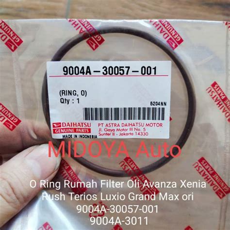 Jual O Ring Rumah Filter Oli Avanza Xenia Rush Terios Luxio Grand Max