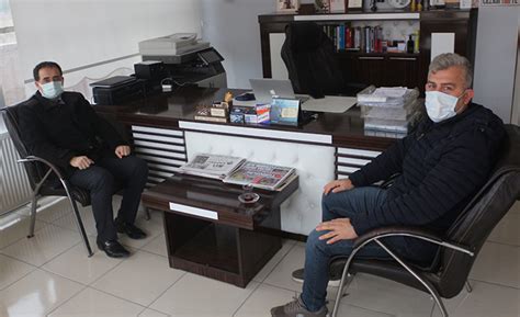 Kapaklı Kaymakamı Bayram Sağırdan gazetemize iadeyi ziyaret Kapaklı Gazetesi
