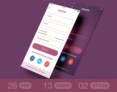 Froms UI Kit Mobile Design On Behance