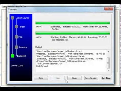 Export Data From MySQL Tables To SQL Files YouTube