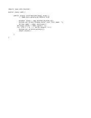 Lab Java Import Java Util Scanner Public Class Lab Public