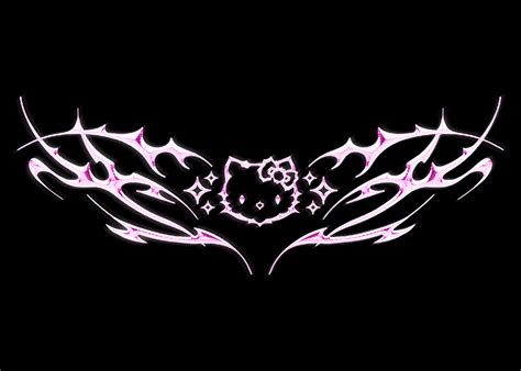 Hk Goth Newtoncreations On Twitter Hello Kitty Tattoos Hello Kitty