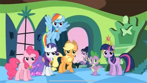 Mlp Mane 5 Angry By Stevenracecars On Deviantart