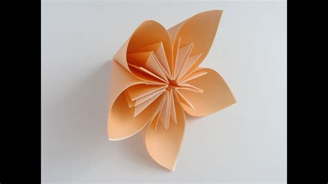 NEW HOW TO MAKE ORIGAMI FLOWER KUSUDAMA Origami