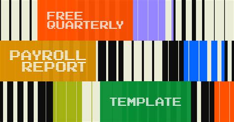 Free Quarterly Payroll Report Template When I Work