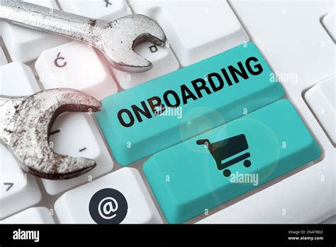 Conceptual Display Onboarding Word Written On Action Process Of Integrating A New Employee Into