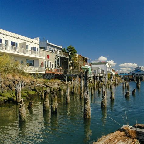 Old Town Florence Oregon Waterfront Restaurants Florence Oregon