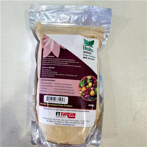Haifa Bonus Foliar Fertilizer 1kg Green Age Farms