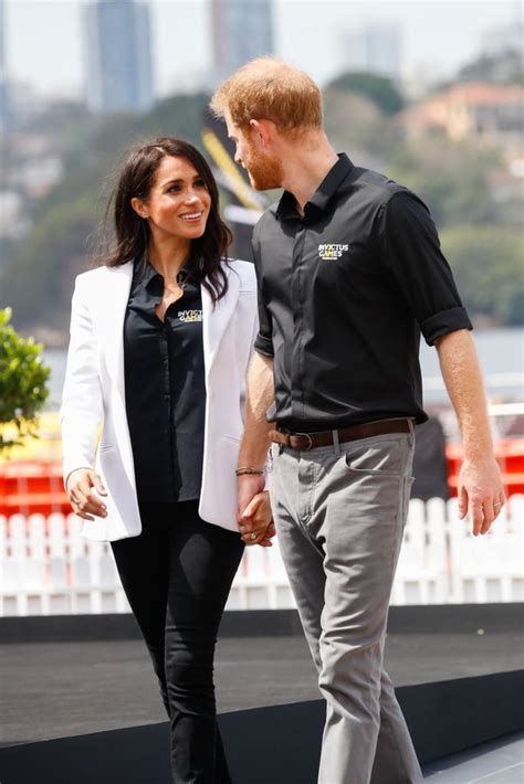 Prince Harry And Meghan Markle Holding Hands Pictures Popsugar