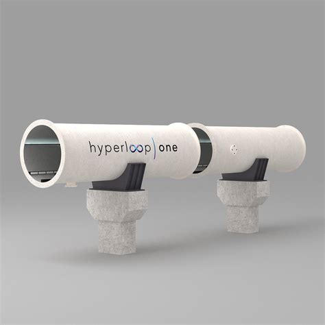 Hyperloop Tube 3d Model Turbosquid 1557374