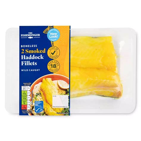 Smoked Haddock 2 Pack Aldi Uk