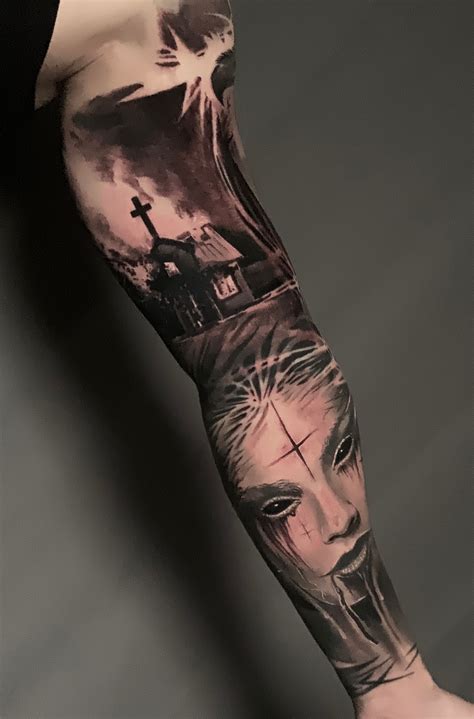 Gothic Tattoo Sleeve