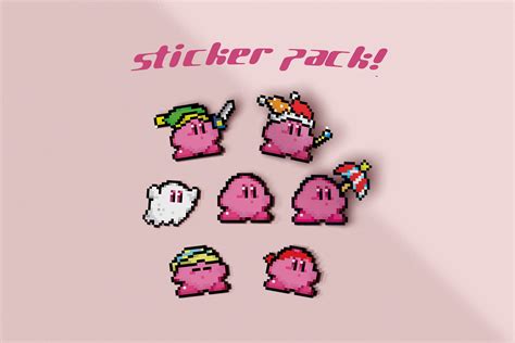 Pixel Art Kirby Singapore Ph