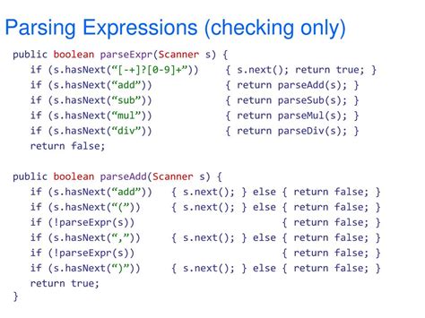 Comp261 Lecture 18 Parsing 3 Of Ppt Download