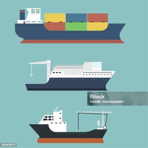 화물 선박 및 운송 배달 대량 운반대 유조선 화물 보트 유조선 배경 벡터 일러스트 레이 션에 고립 훈련 싣기에 대한 스톡 벡터 아트 및 기타 이미지 Istock