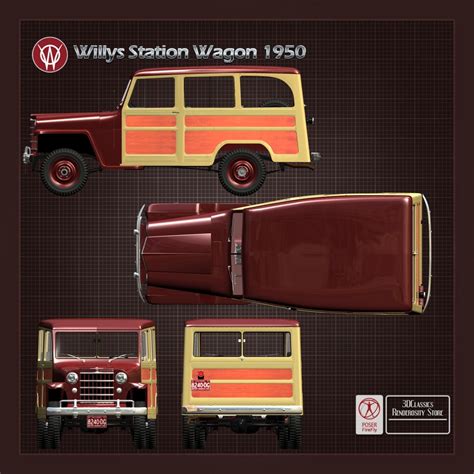 Willys Station Wagon For Poser