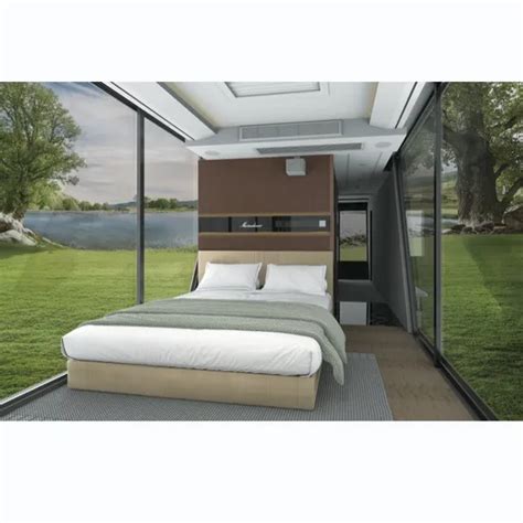New Design House Boat Aluminum Pontoon Houseboat For Sale Space Capsule