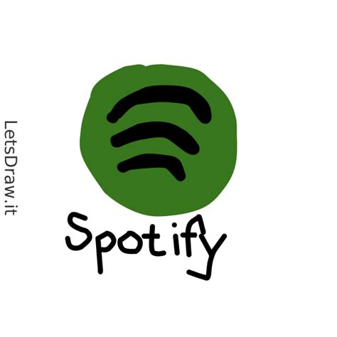 How To Draw Spotify Opq9gny67 Png Letsdrawit