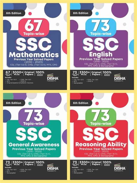Disha Ssc Topicwise Solved Papers Pdf [2024 Edition] Pavithran Net