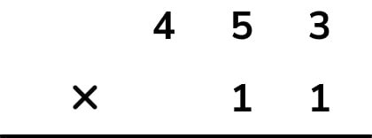 Step By Step Teaching On Standard Algorithm For Multiplication
