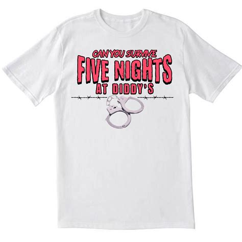 Can You Survive Five Nights At Diddys T Shirt Old School Hats