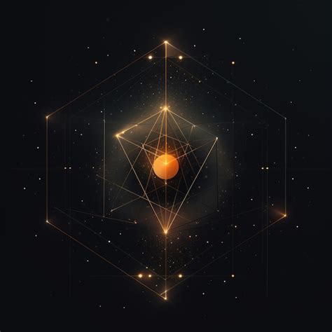 Premium AI Image There Is A Picture Of A Sphere In A Space With Stars
