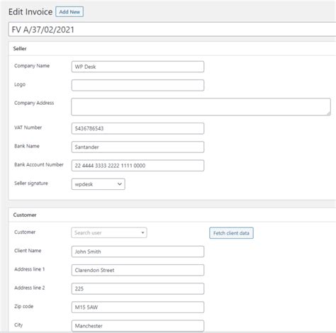 how to create invoices in wordpress and a manual invoice in woocommerce